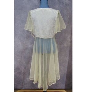 Val Mode | Intimates & Sleepwear | Vintage New Val Mode Sheer Bed ...